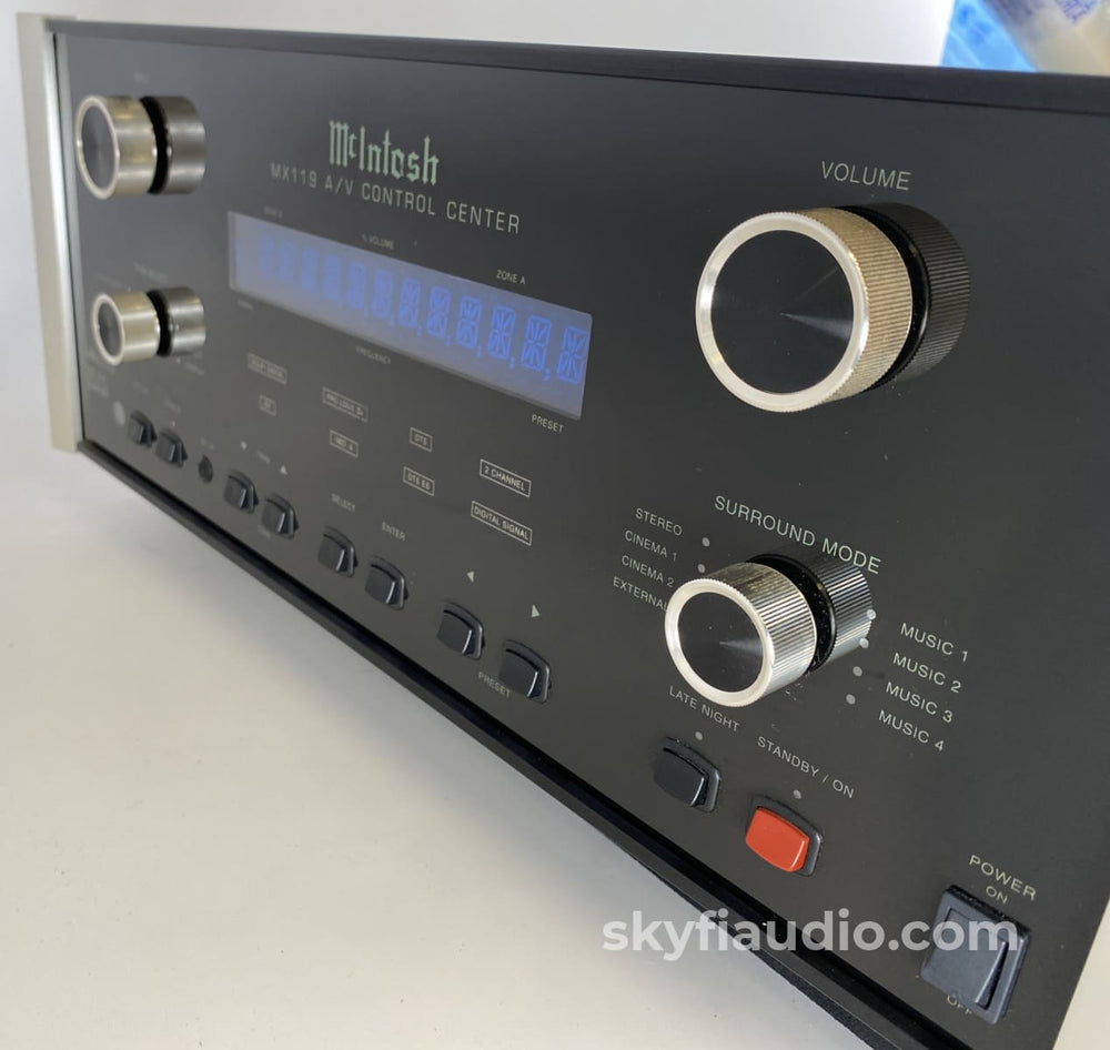 McIntosh MX119 Home Theater Processor and Preamplifier
