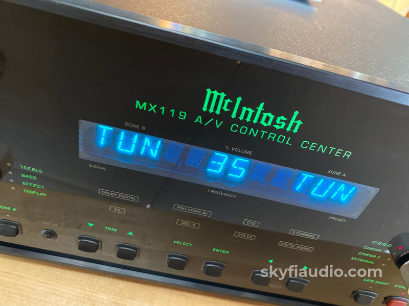 Mcintosh MX119 Home Theater Processor and Preamplifier – SkyFi Audio