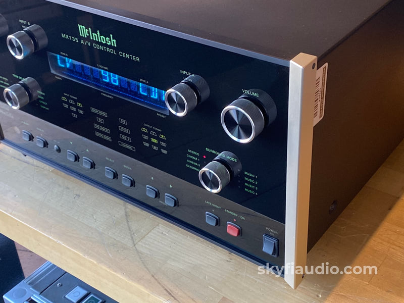 McIntosh MX135 Home Theater Pre/Processor with Remote – SkyFi Audio