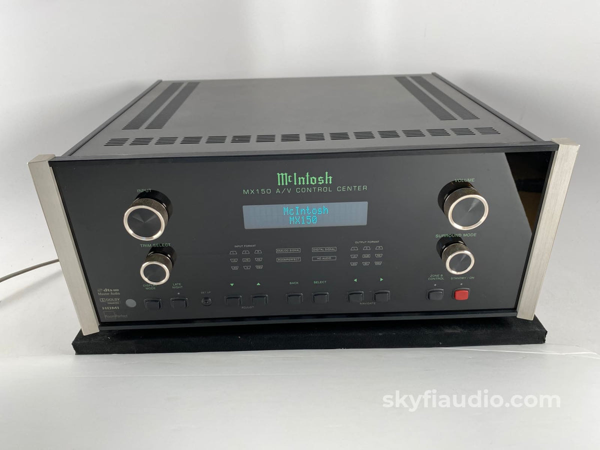 McIntosh MX150 Flagship Theater Processor and Preamplifier, Built-In R