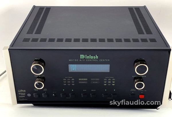 McIntosh MX150 Flagship Theater Processor and Preamplifier, Built-In R