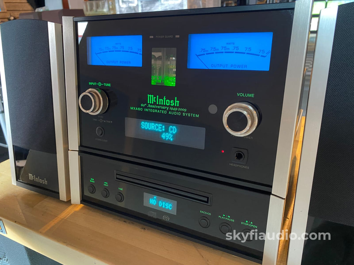 McIntosh MXA60 - All In One 60th Anniversary Tube Stereo System
