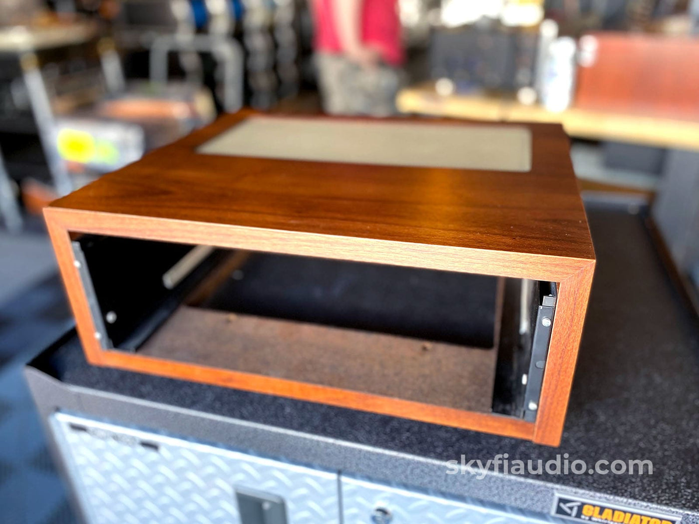 McIntosh Wood Cabinet - 5" Tall Components 12" Deep Panlocs for MA6100