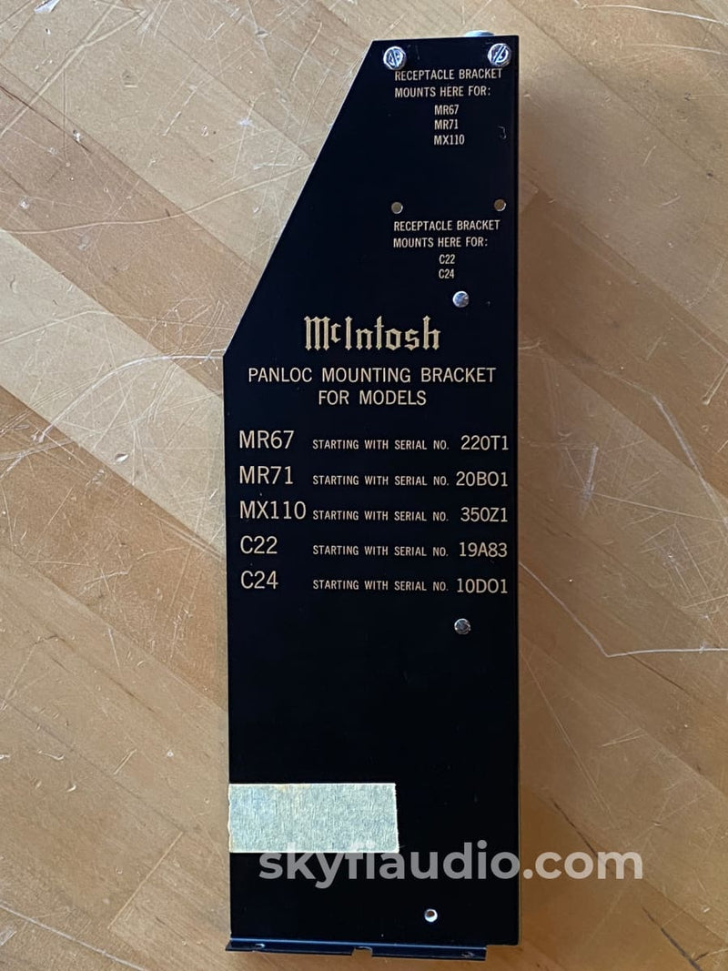 McIntosh Wood Cabinet With Panloc Brackets/Hardware – SkyFi Audio