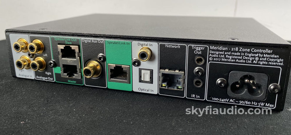 Meridian 218 Zone Controller, MQA Network Streamer and DAC (Roon Ready