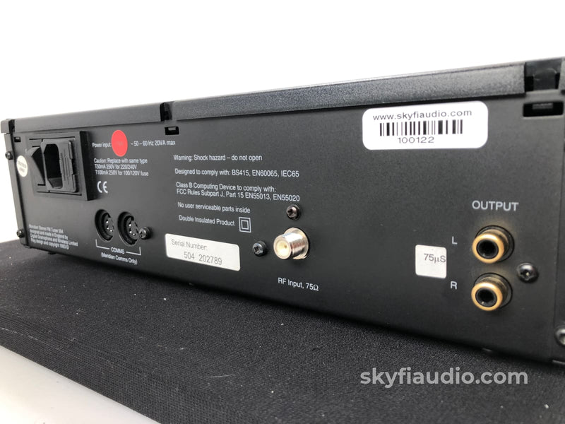 Meridian 504 Vintage Digital FM Tuner – SkyFi Audio