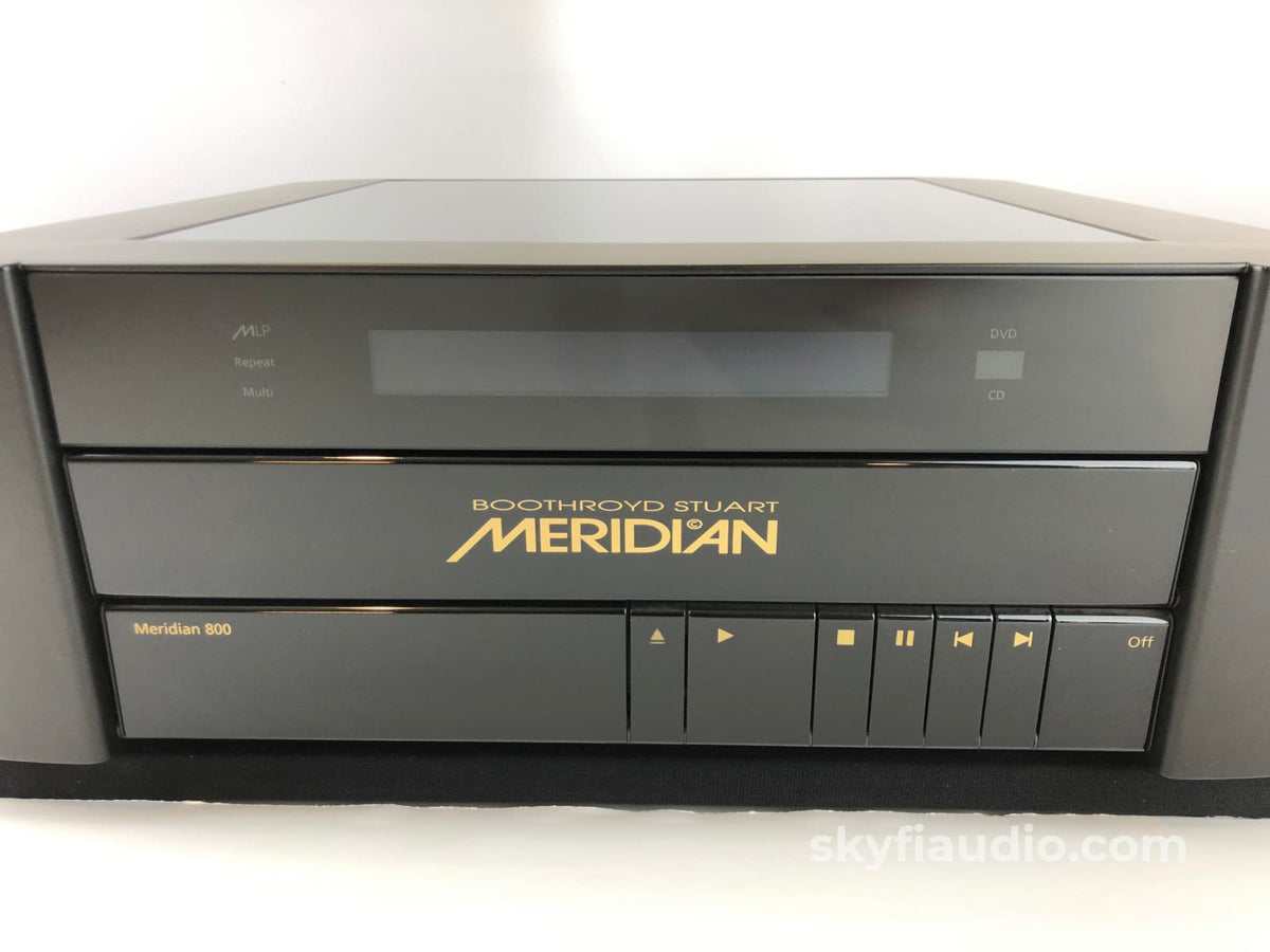 Meridian 800 Reference DVD/CD Player with HDMI, Version V4 (Upgraded)