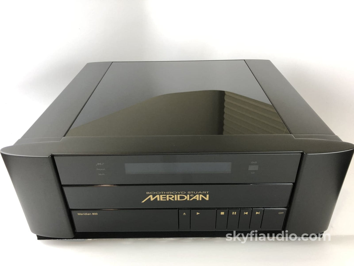 Meridian 800 Reference DVD/CD Player with HDMI, Version V4 (Upgraded)