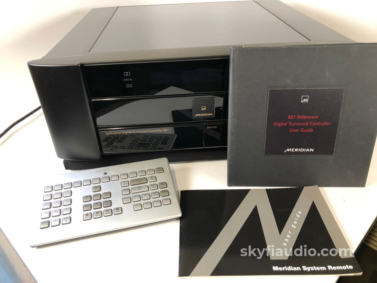 Meridian 861 v6 Reference Digital Surround Controller and Processor