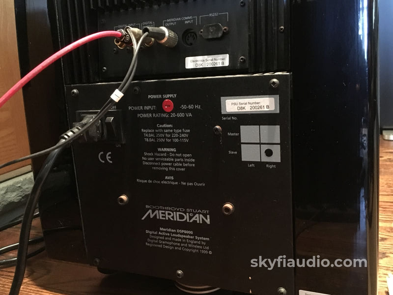 Meridian DSP8000 Powered Speakers – SkyFi Audio
