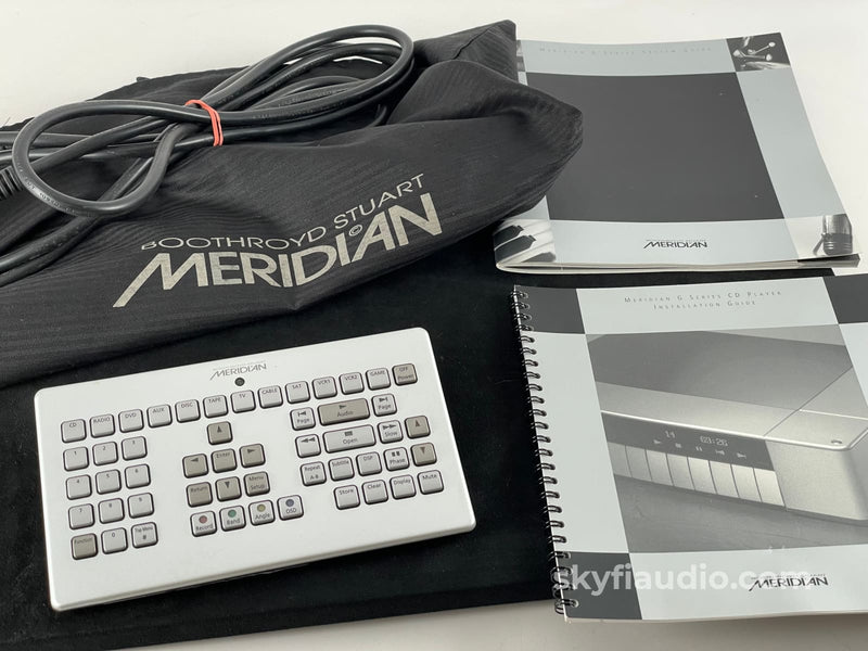 Meridian G08 - 24-bit Upsampling CD Player - Serviced – SkyFi Audio