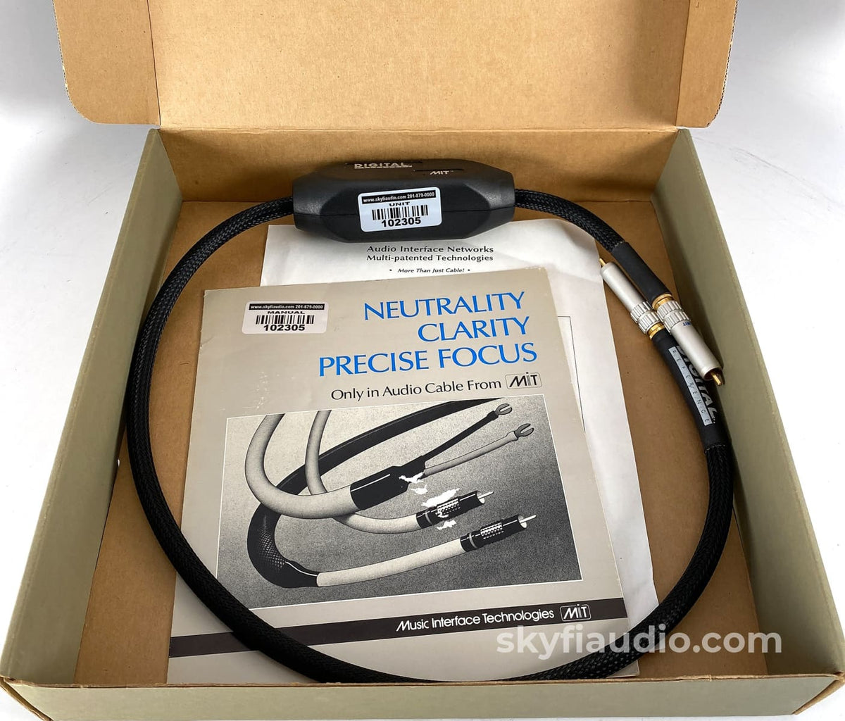 MIT Digital Reference Interface - Coaxial (RCA) Digital Cable - 1M