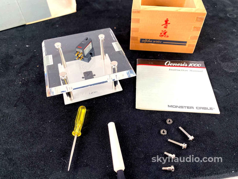 Monster Cable Alpha Genesis 1000 Vintage MC Phono Cartridge - Complete ...