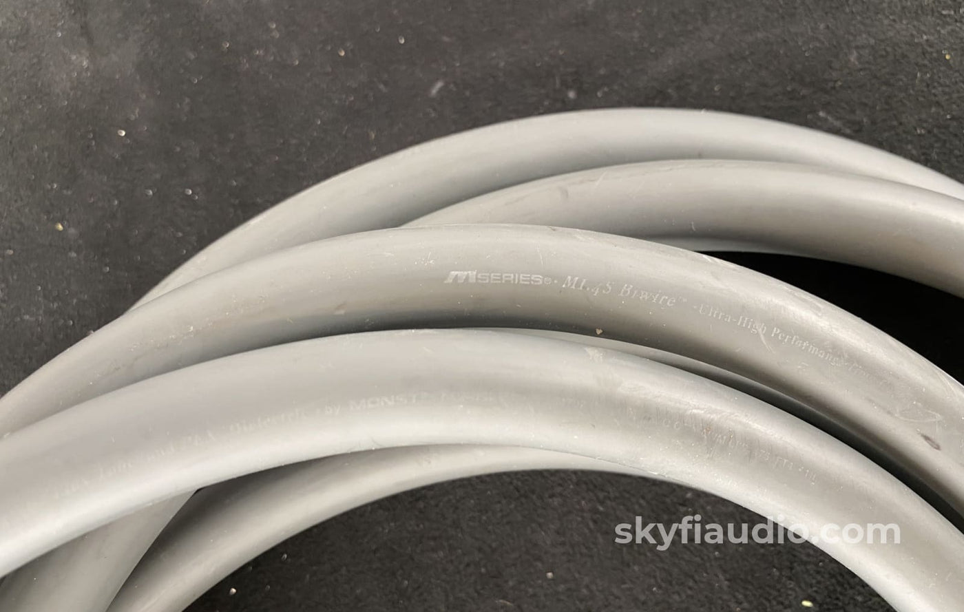 Monster Cable M Series - M1.4s Bi-Wire Speaker Cables - 8FT