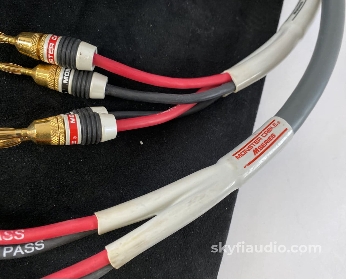Monster Cable M1.4s Bi-Wire Speaker Cables - 15 Foot