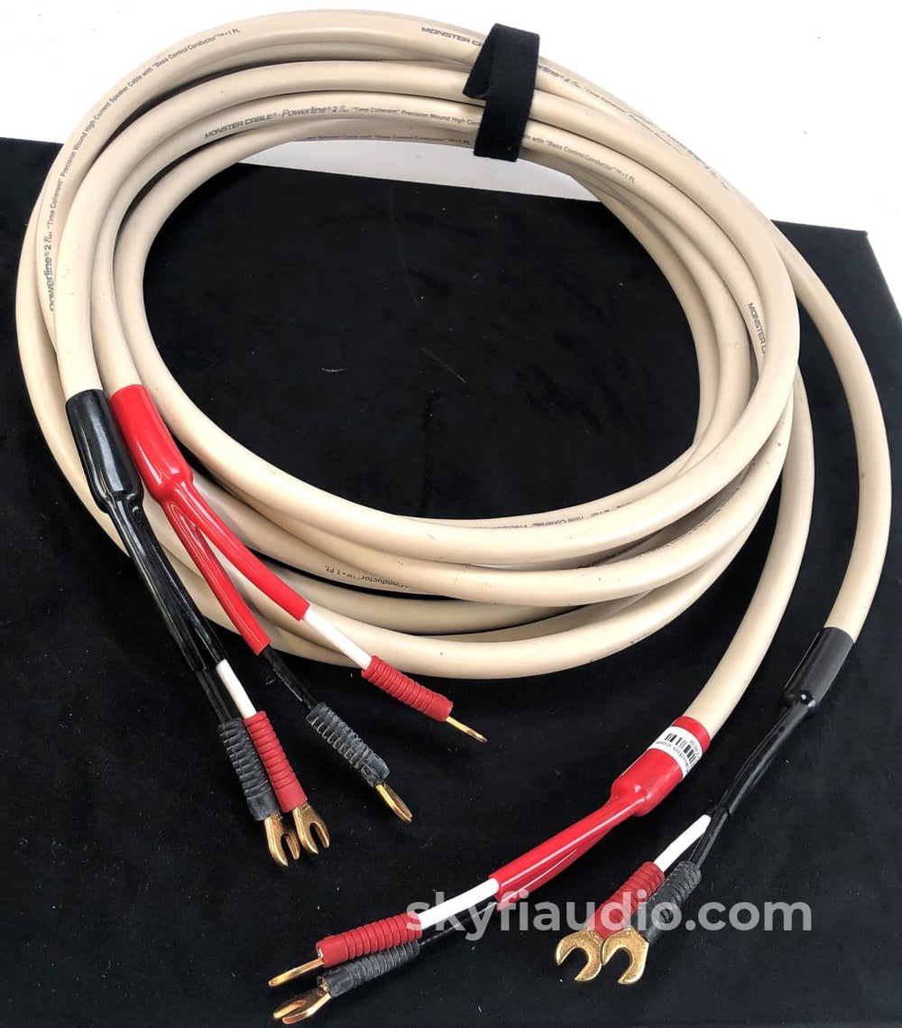 Monster Cable - Powerline 2 Plus Speaker Cable In Bi-Wire - 15'
