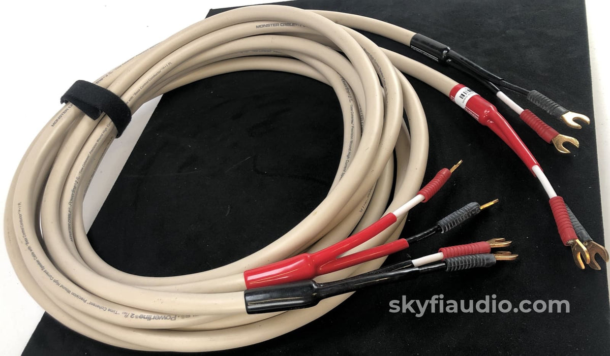 Monster Cable - Powerline 2 Plus Speaker Cable In Bi-Wire - 15'