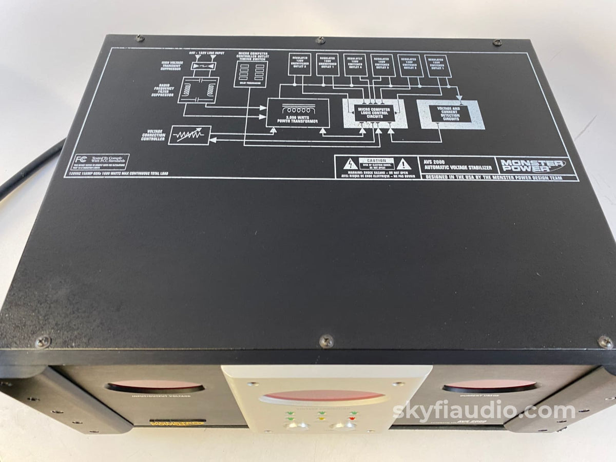 Monster Power AVS 2000 - Automatic Voltage Stabilizer