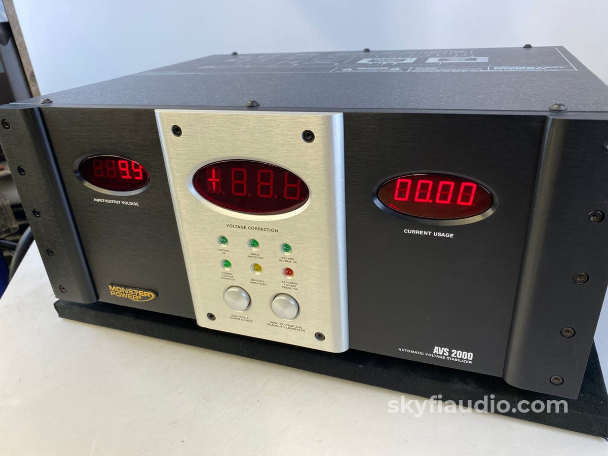 Monster Power AVS 2000 - Automatic Voltage Stabilizer