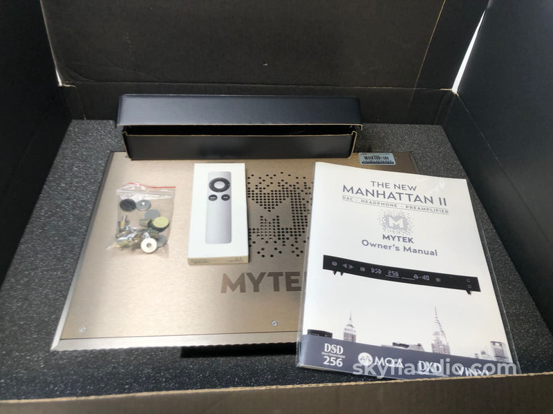 Mytek Manhattan DAC II with Streamer Network Card - Easiest Path to TI ...