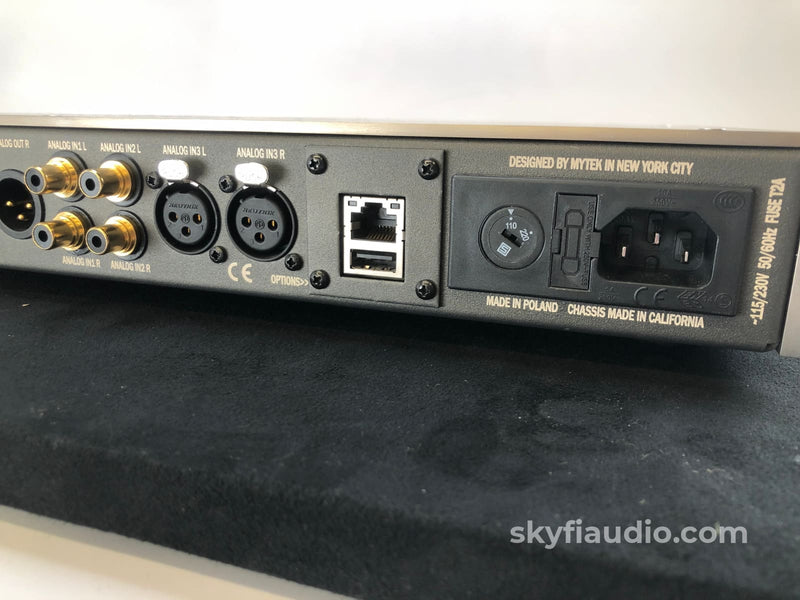 Mytek Manhattan DAC II with Streamer Network Card - Easiest Path to TI ...