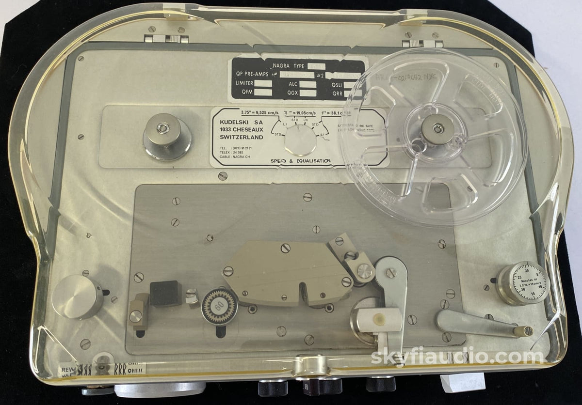 Nagra IV-D Portable Reel to Reel Tape Recorder