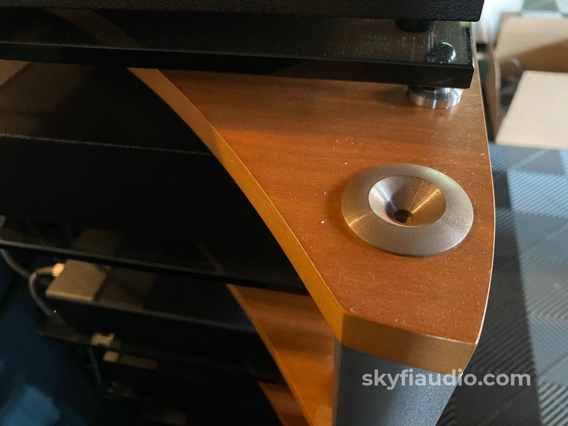 Naim Audio FRAIM System Rack - 7 Shelves in a Cherry Finish – SkyFi Audio