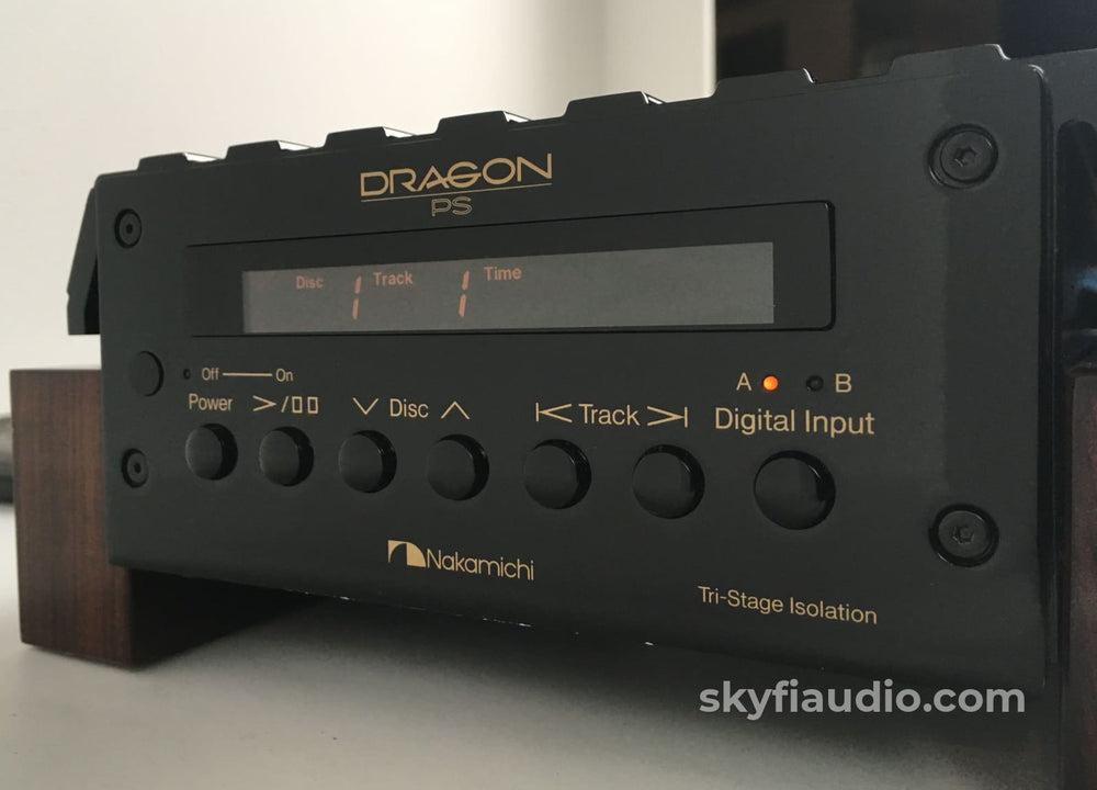 Nakamichi DRAGON Flagship CD Player and DAC, Super Rare & Collectable