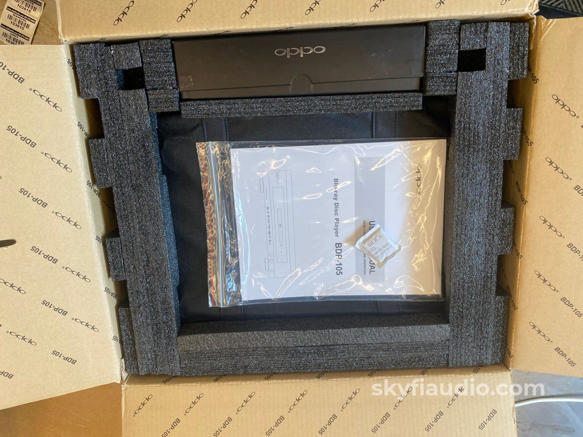 OPPO BDP-105 Universal Disc Player - NEW OLD STOCK (NOS) LAST CHANCE