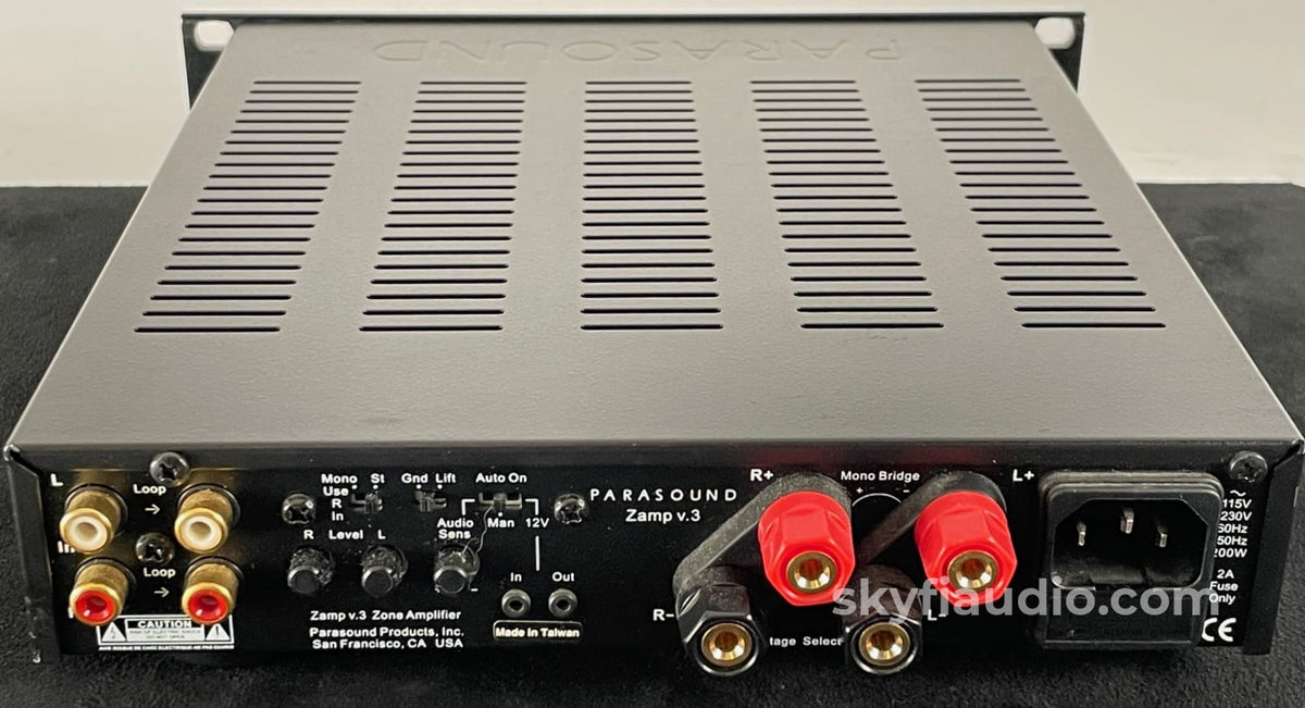Parasound Zamp v.3 Compact Stereo Zone Amplifier