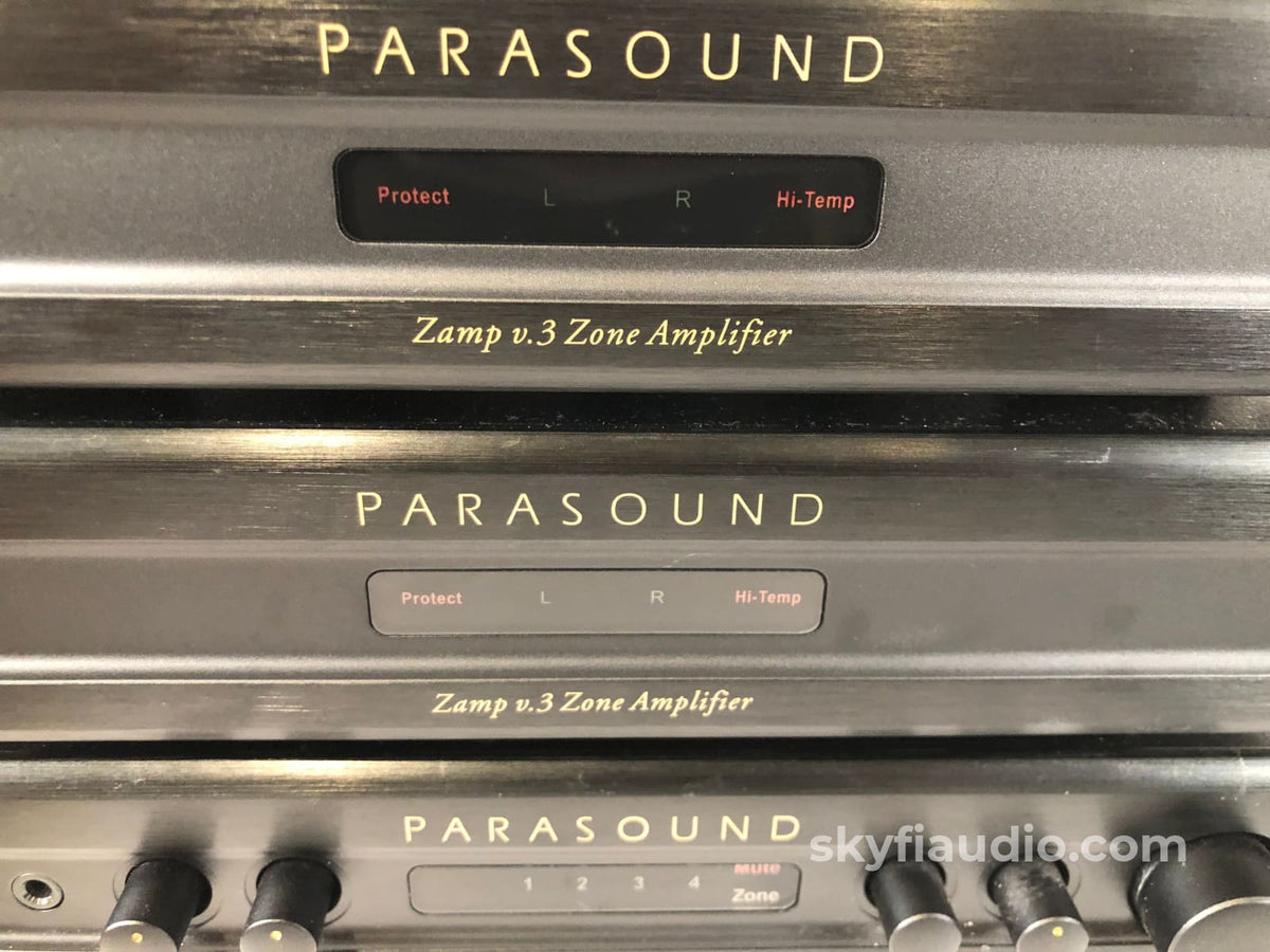 Parasound Zpre2 - Stereo Zone Preamp with Remote