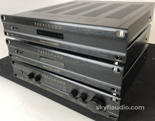 Parasound Zpre2 - Stereo Zone Preamp with Remote – SkyFi Audio