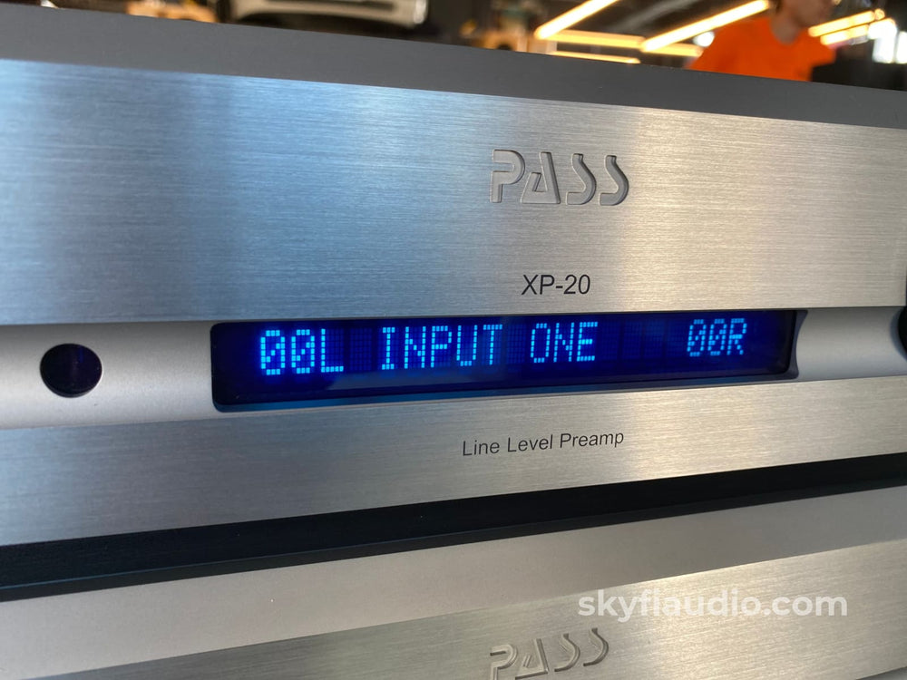 Pass Labs XP-20 Analog Preamplifier - 2 Chassis - Complete