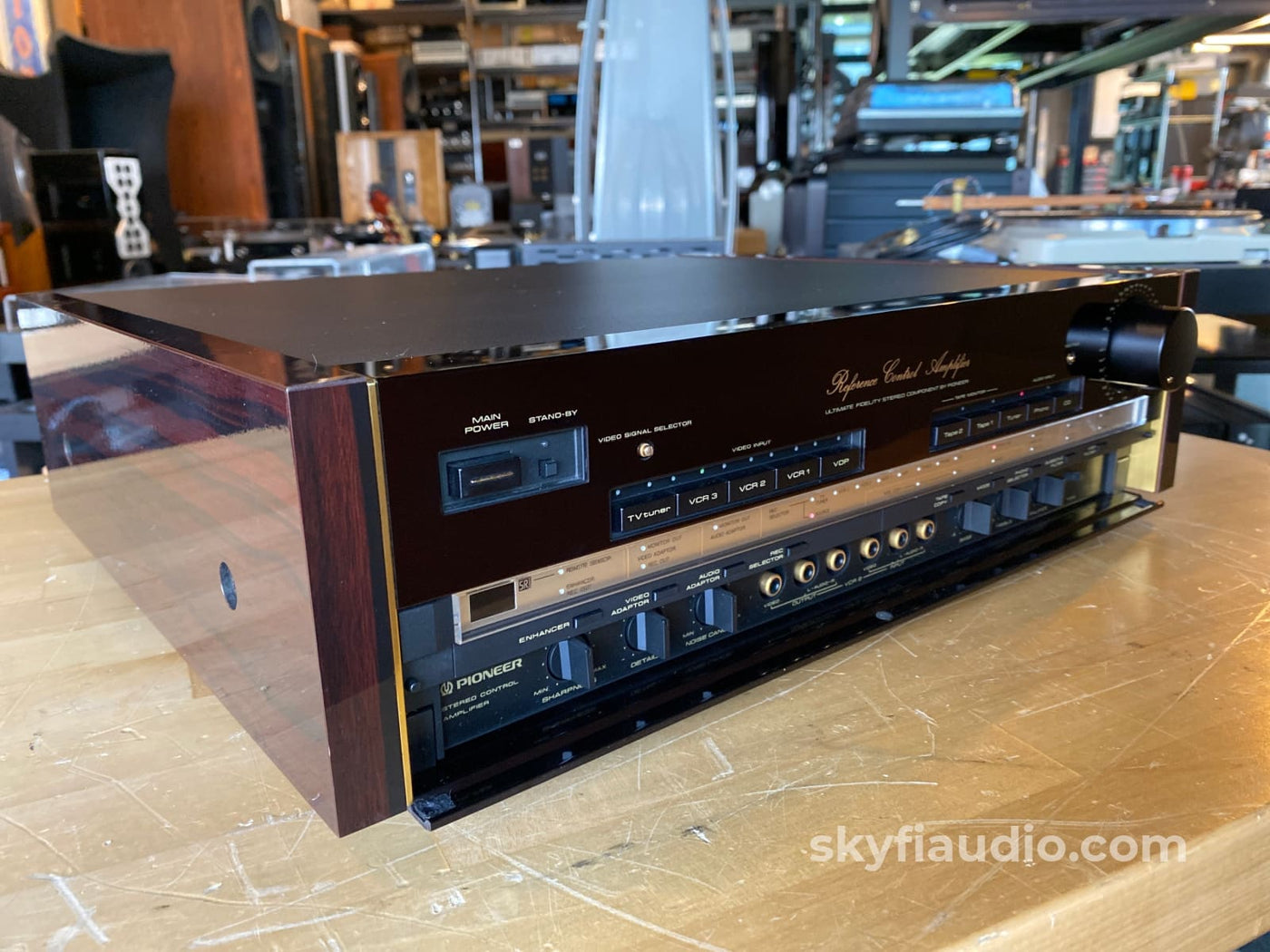 Pioneer Elite C-90 Reference Preamp w/ MC Step-Up Transformer Phono St