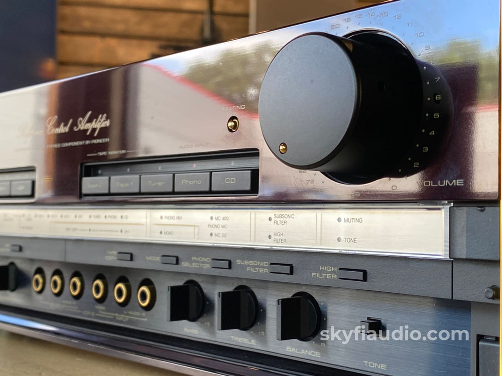 Pioneer Elite C-90 Reference Preamp w/ MC Step-Up Transformer Phono St
