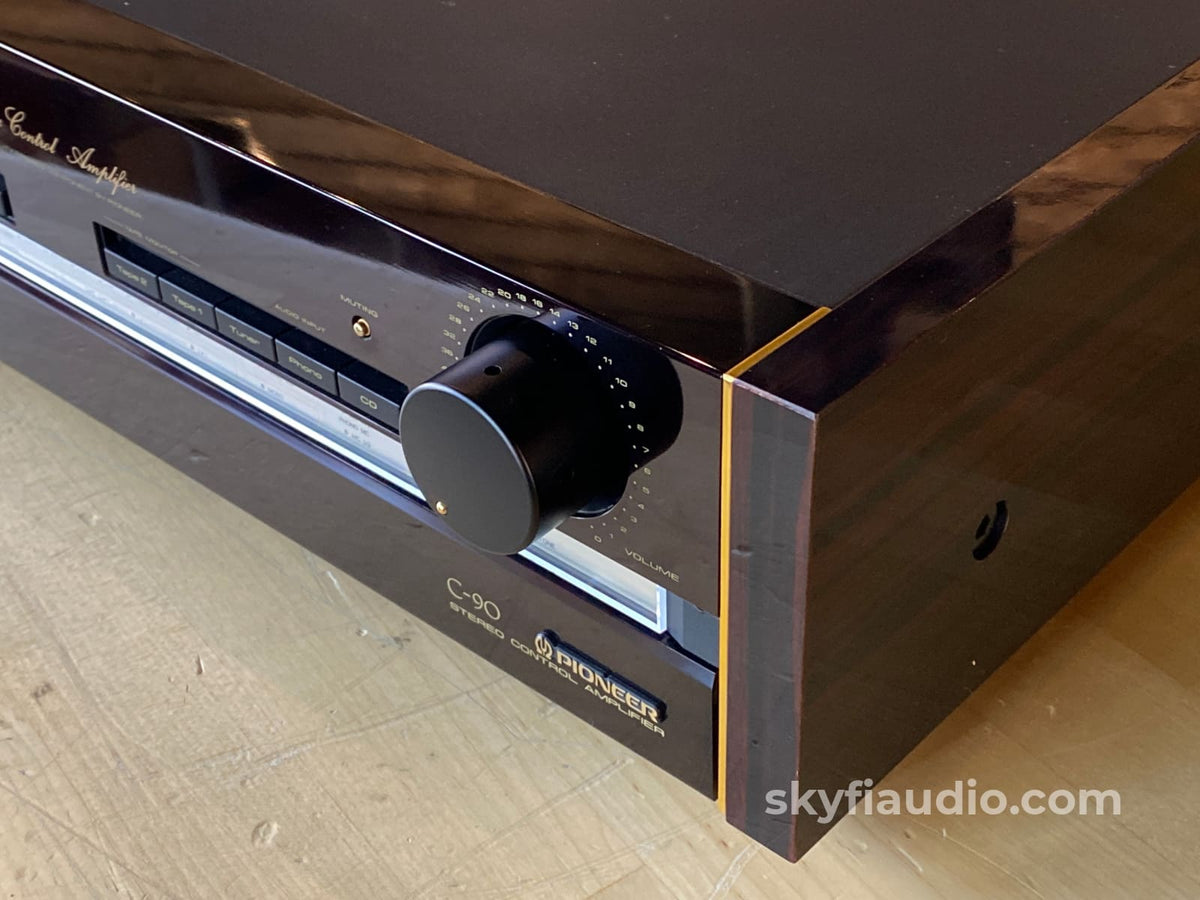 Pioneer Elite C-90 Reference Preamp w/ MC Step-Up Transformer Phono St