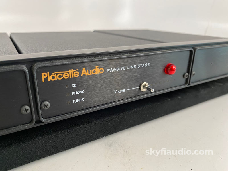 Placette Audio Passive Line Stage - Relay Controlled Stepped Attenuato ...