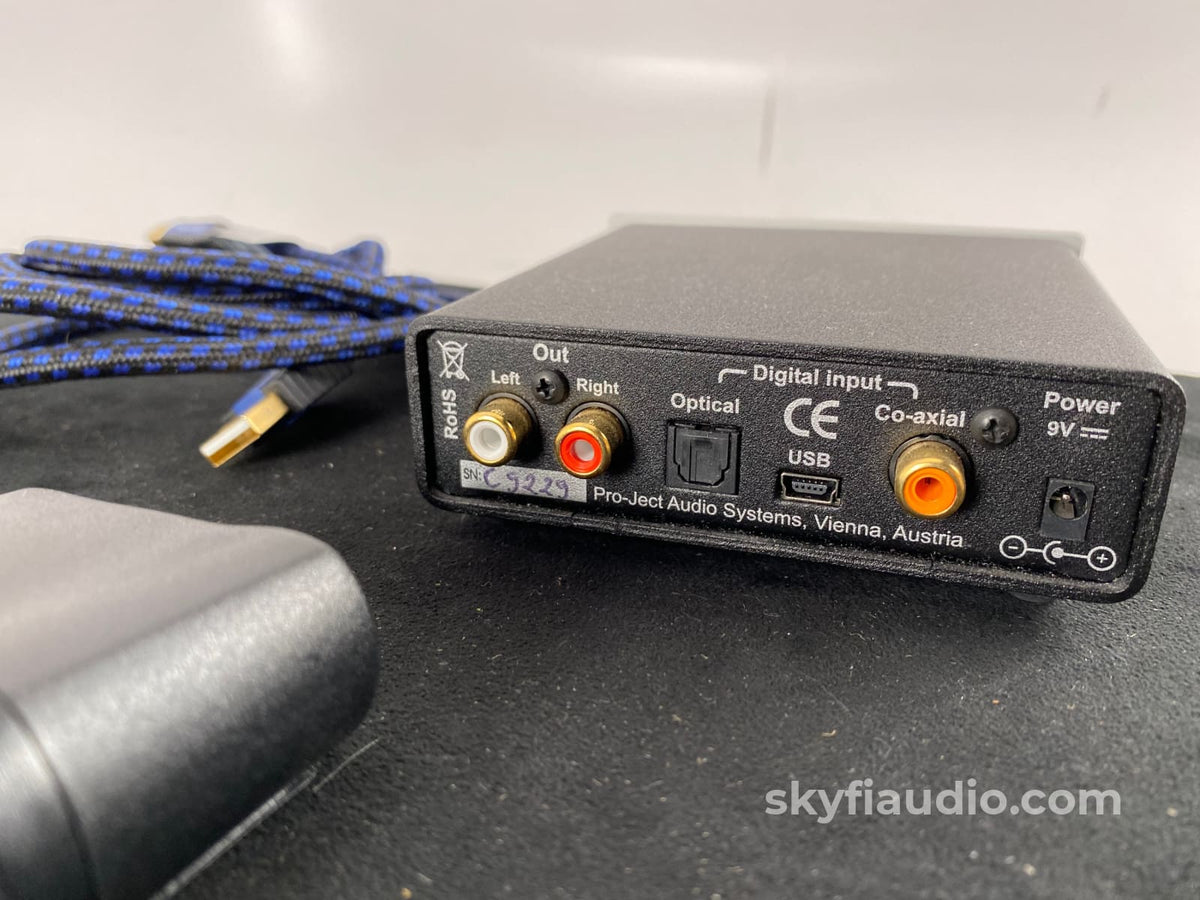 Pro-Ject DAC Box S USB - Includes Upgraded Pangea USB Cable