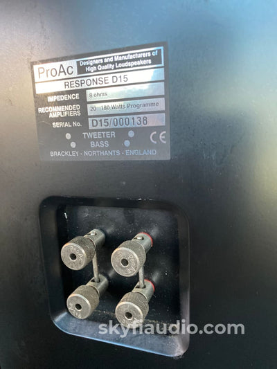 ProAc Response D15 Floorstanding Speakers