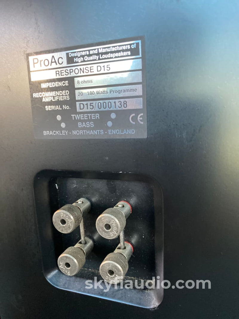 ProAc Response D15 Floorstanding Speakers – SkyFi Audio