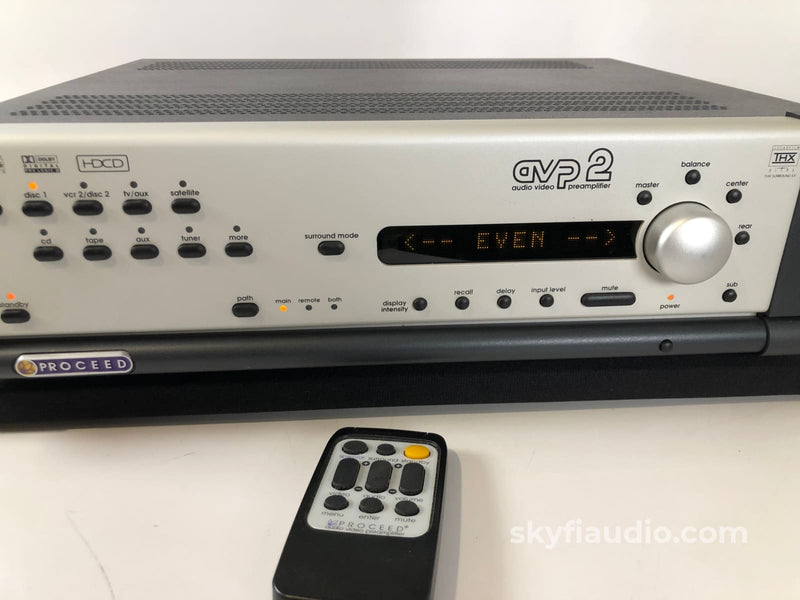 Proceed AVP2 THX Surround Processor - From Mark Levinson – SkyFi Audio