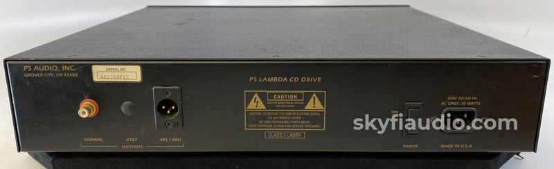 PS Audio - Lambda CD Drive Transport – SkyFi Audio