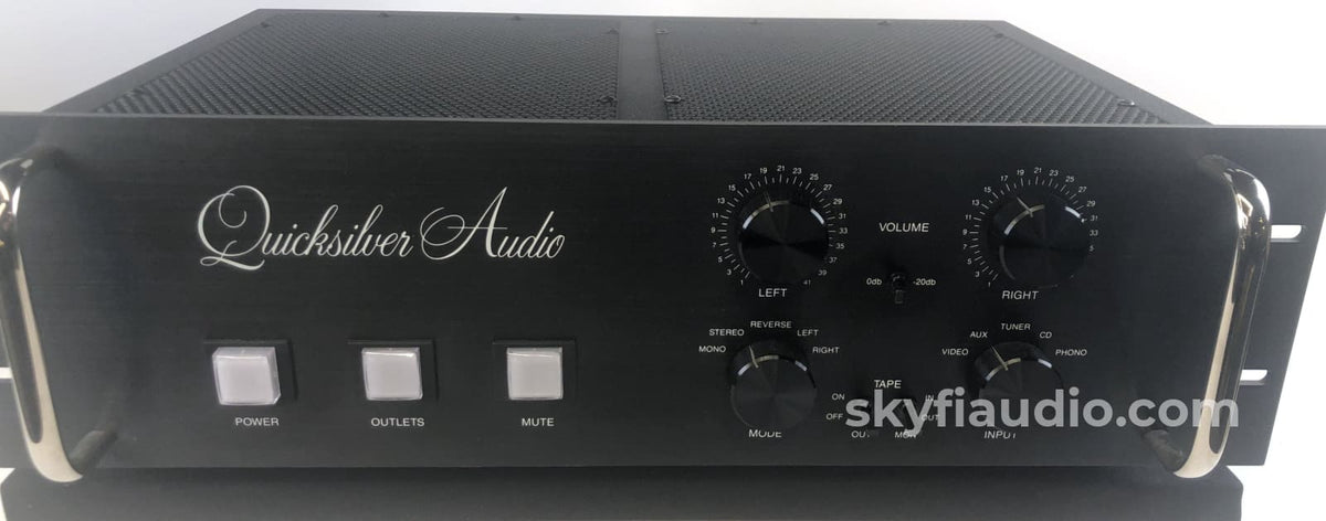 Quicksilver Audio Tube Preamp with Built In Phono Stage - RARE and MIN