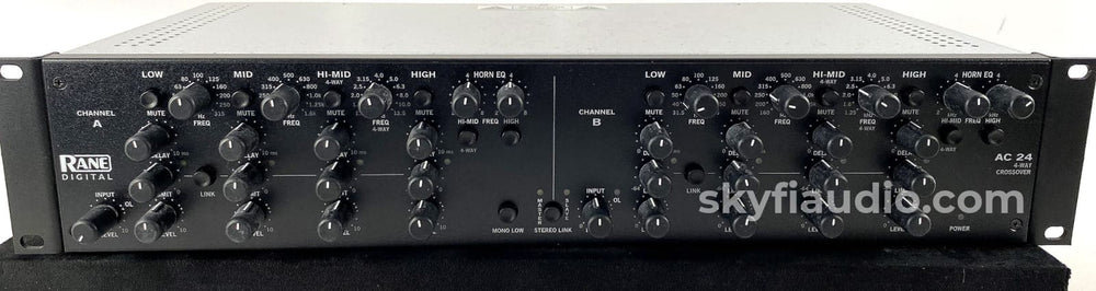 RANE AC 24 Stereo 4-Way Active Crossover - Perfect for Your JBL or Alt