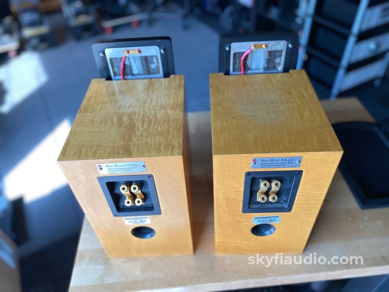 Red Rose Music R3 Ribbon Bookshelf Speakers – SkyFi Audio