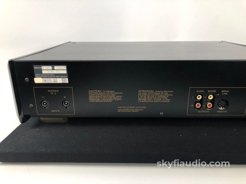 ReVox B260-S FM Stereo Tuner in the Original Box – SkyFi Audio