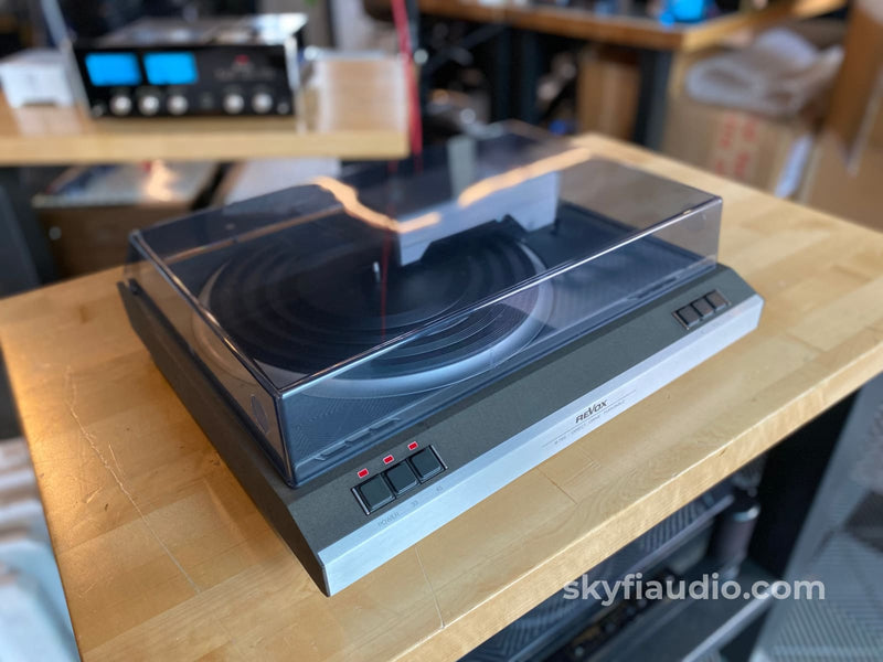 ReVox B795 Tangential Tracking Turntable with Denon Cartridge – SkyFi Audio