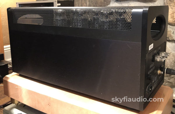 Rogue Audio Apollo Dark Tube Monoblocks with Custom Mapleshade Plinths ...