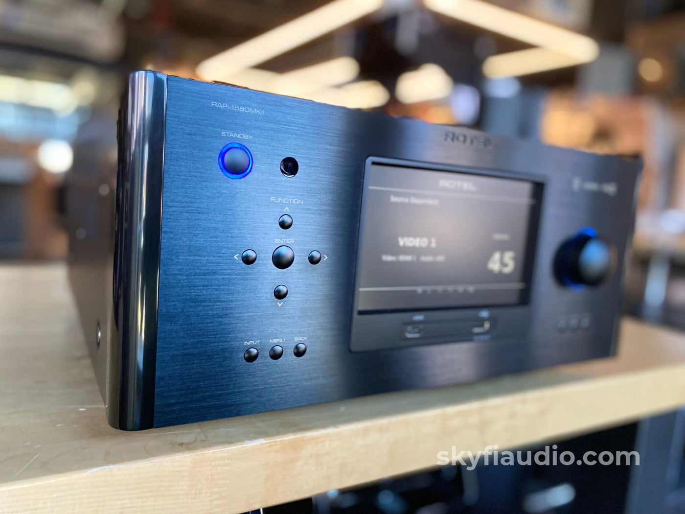 Rotel RAP-1580MKII Home Theater Processor/Amplifier - Complete - Dirac