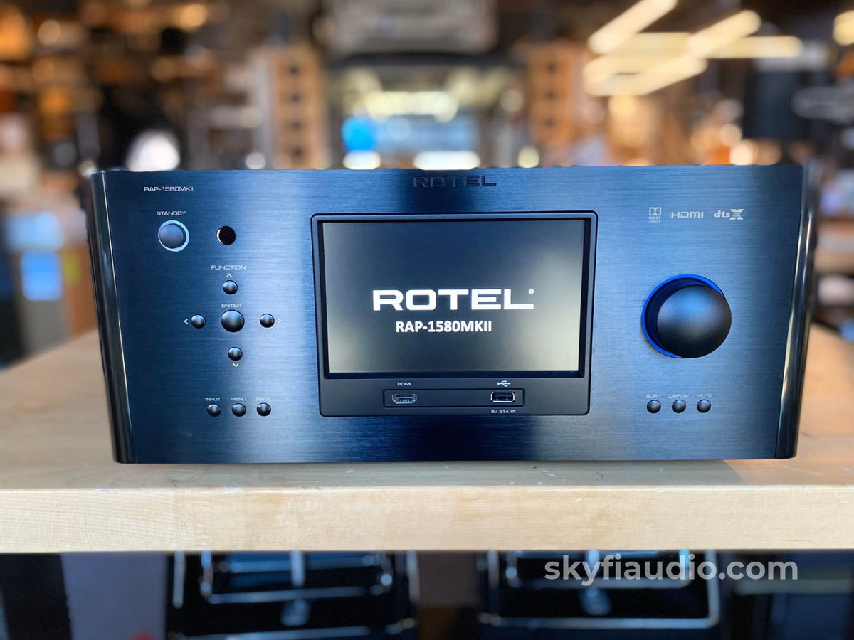 Rotel RAP-1580MKII Home Theater Processor/Amplifier - Complete - Dirac